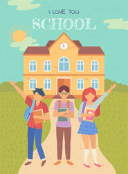 School Courtyard Vector Images (over 190)