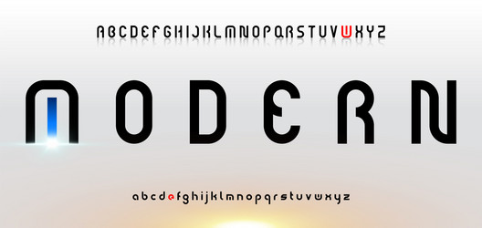Technology Font Modern Vector Images (over 400,000)