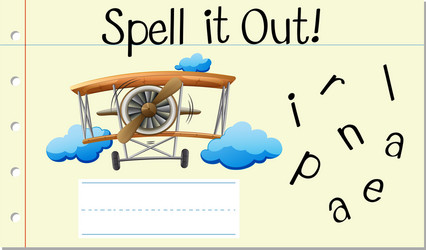 Airplane Flashcard Vector Images (over 100)