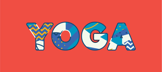 Yoga Word Vector Images (over 1,400)