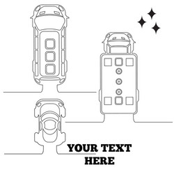Top View Car Line Drawing Vector Images (over 140)