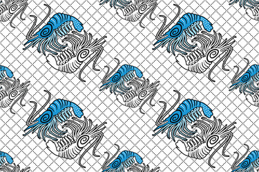 Fish Batik Vector Images (93)