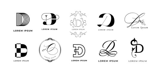 Letter D Logos Vector Images (over 63,000)