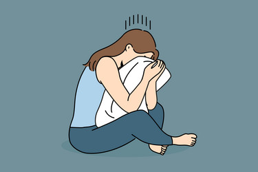 Crying Lady Vector Images (over 1,300)