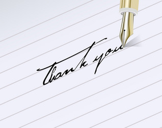 Thank You White Background Vector Images (over 16,000)