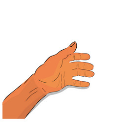 Conceptual simple hand draw sketch for victim Vector Image