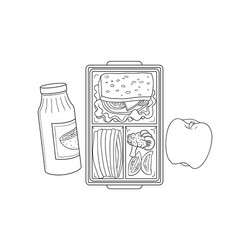 Lunchbox Sketch Lunch Vector Images (over 140)