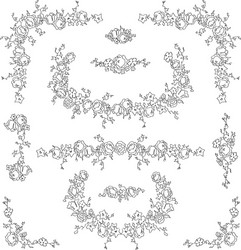 Gothic Scroll Corner Vector Images (over 780)