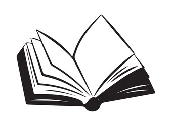 Open Book Side View Vector Images (over 280)