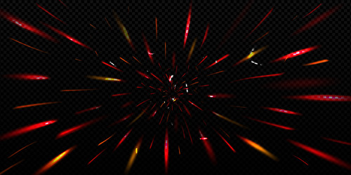 Speed motion lines fast wind flash zoom effect Vector Image