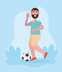 Man with Ball Vector Images (over 63,000)