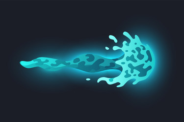 Cartoon laser gun beams futuristic shot effects Vector Image