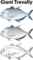 Trevally Vector Images (63)