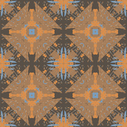 Grunge tribal like square Royalty Free Vector Image