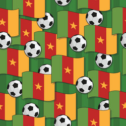 Philippines and cameroon flags for official Vector Image
