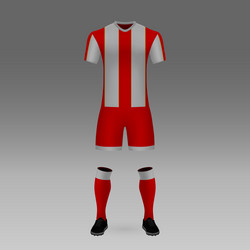Football kit Royalty Free Vector Image - VectorStock