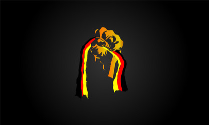 Man Holding Germany Flag Vector Images (58)