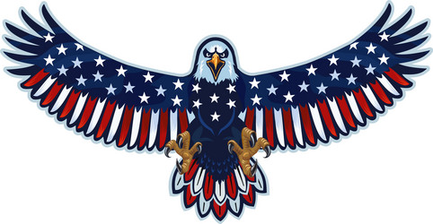 Red White Blue Eagle Vector Images (over 1,200)