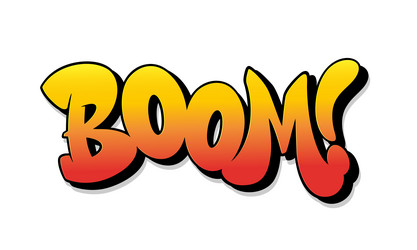 Boom Graffiti Vector Images (over 520)