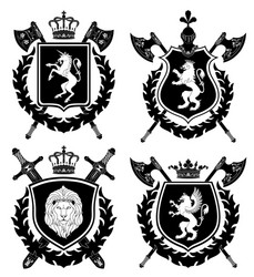 Heraldic Animals Vector Images (over 11,000)