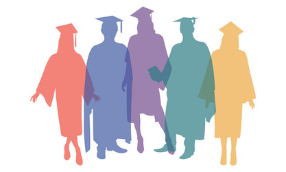 Graduate Head Silhouette