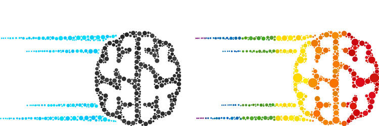 Dot Brain Vector Images (over 3,500)