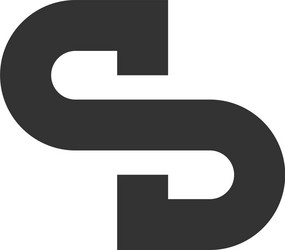 Double p letter logo lettermark pp monogram type Vector Image