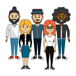 Friends women happy together icon Royalty Free Vector Image