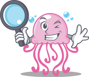 Fish Detective Cartoon Vector Images (72)