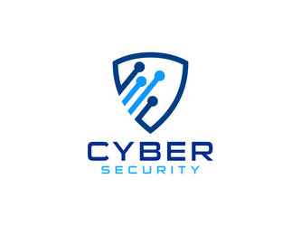 Security logo technology for your company shield Vector Image