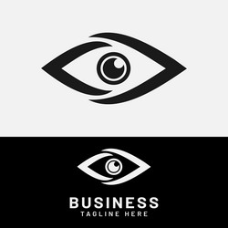 Eye care foundation logo design template Vector Image
