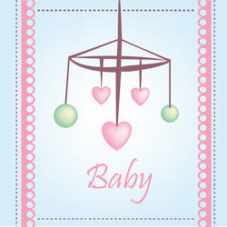 Baby document design Royalty Free Vector Image