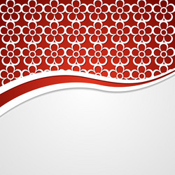 Red background with frame Royalty Free Vector Image