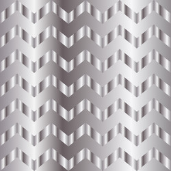 Silver metal gradient chevron pattern background Vector Image