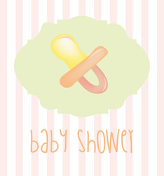 Baby document design Royalty Free Vector Image