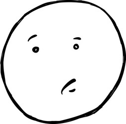 Emoticon Doubt Smiley Vector Images (over 100)