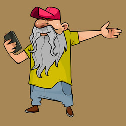 Long Beard Cartoon Vector Images (over 930)