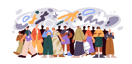 Crowd Psychology Vector Images (over 490)