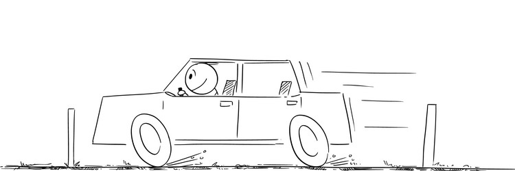 Stickman Car Vector Images (over 200)