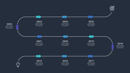 Timeline Black Vector Images (over 4,300)