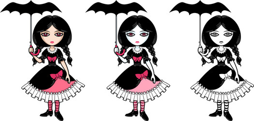 Emo Cartoon Vector Images (over 1,000)
