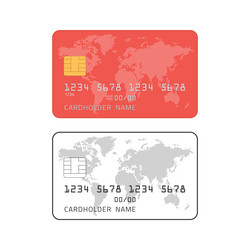 Debit Card Template Vector Images (over 5,800)
