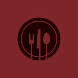 Black and red menu Royalty Free Vector Image - VectorStock