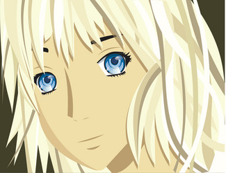 Anime Girl Face Vector Images (over 23,000)