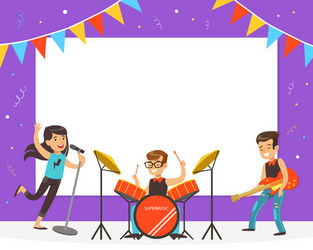 Play School Invitation Card Vector Images (over 510)