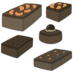 Chocolate Brownie Line Drawing Vector Images (75)