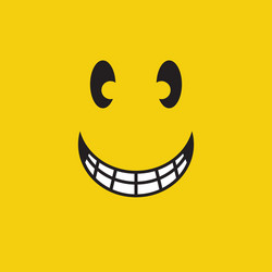 Emoticon graphic design template Royalty Free Vector Image