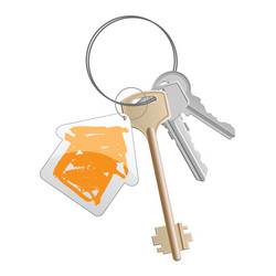 Golden keys Royalty Free Vector Image - VectorStock