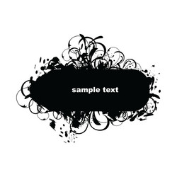 Grunge isolated banner Royalty Free Vector Image