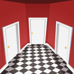 House hallway Royalty Free Vector Image - VectorStock